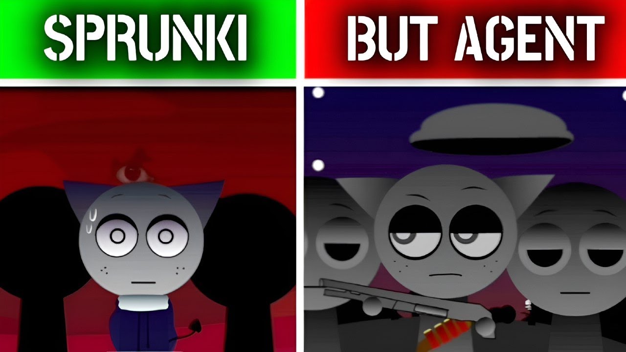 Incredibox Sprunki: Sprunki Human but AGENT - YouTube
