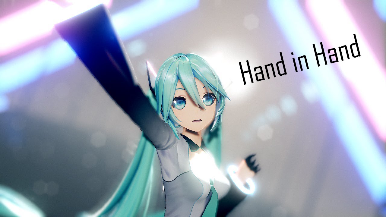【MMD】Hand in Hand - YYB Miku - YouTube