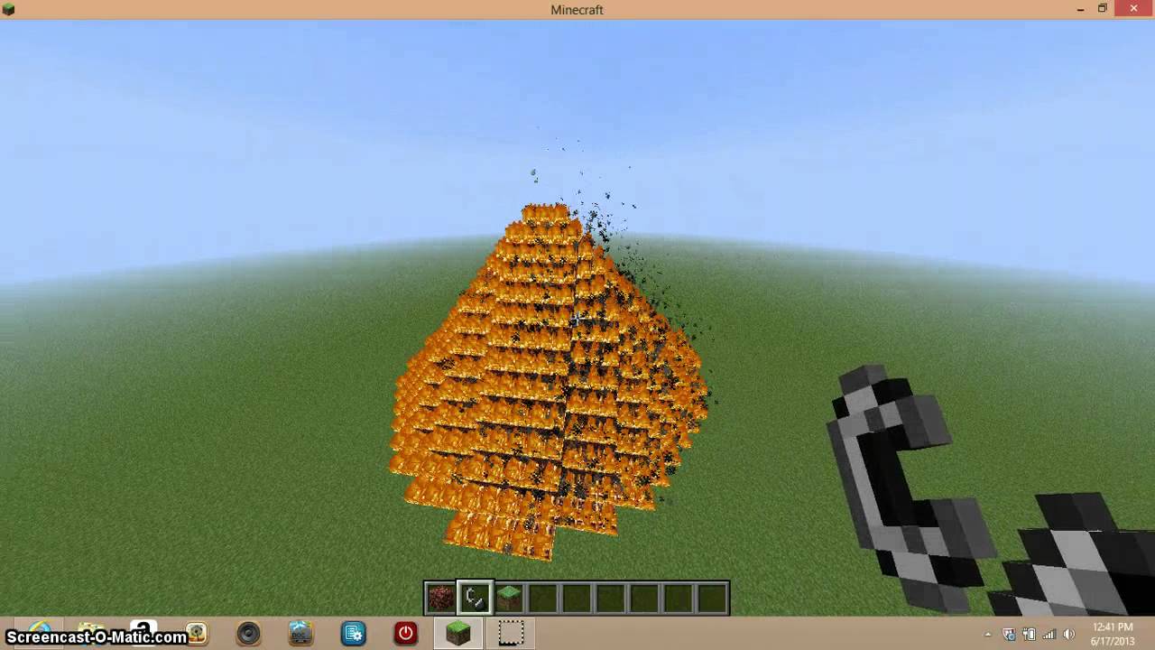Minecraft- Nether Meteorite - YouTube
