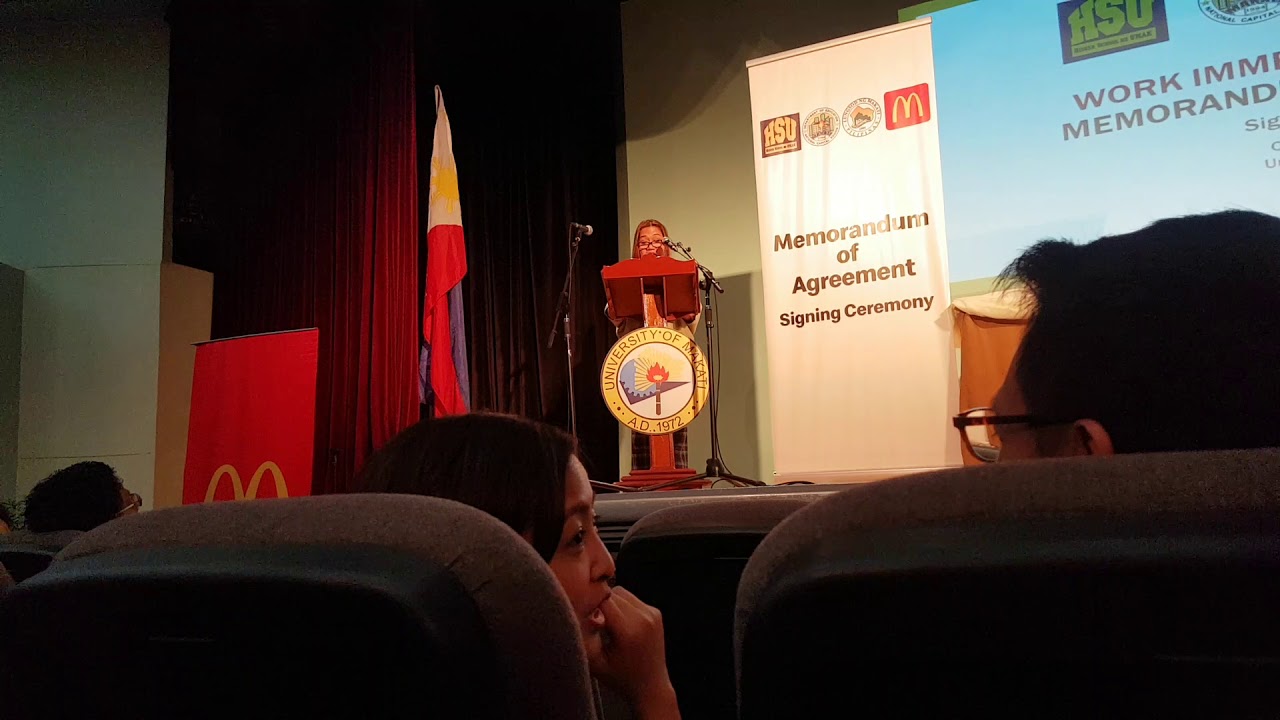 School Division Superintendent, Ms Rita Riddle, CESO V during the work ...