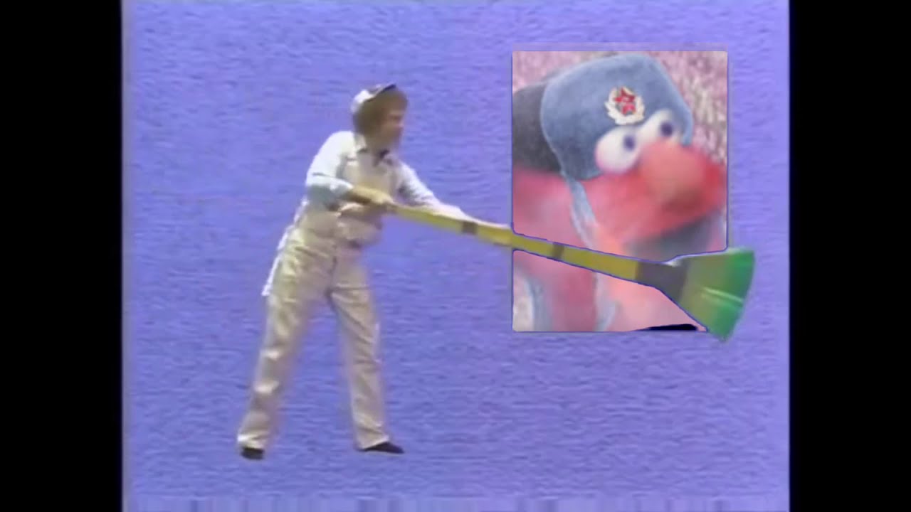 Bob Ross paints Comrade Elmo - YouTube