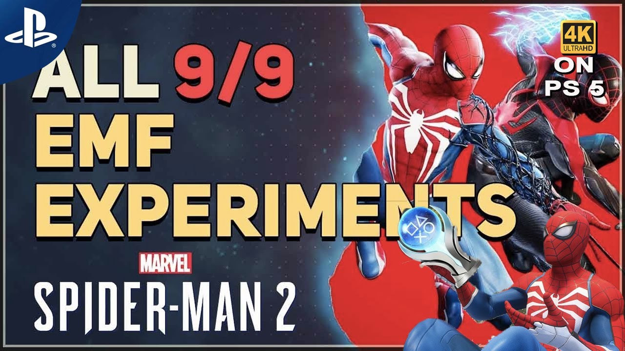 Marvel's Spider-Man 2 All EMF Experiments Walkthrough & Locations ...