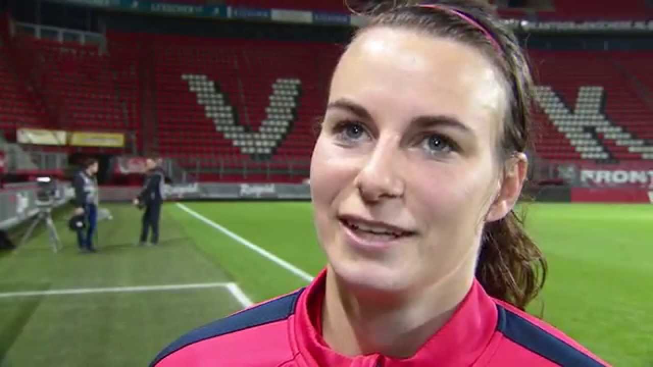 Renate Jansen na afloop FC Twente Vrouwen - FC Bayern München Frauen ...