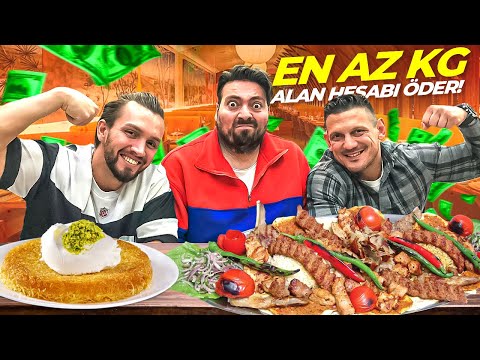 DOYMADILAR ! EN AZ KİLO ALAN HESABI ÖDER ! @ErtanBalaban