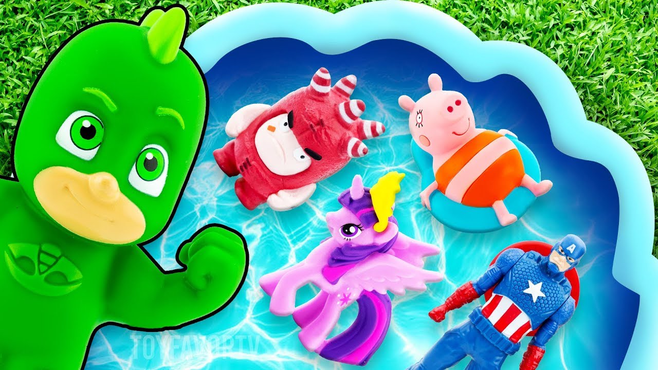 Learn Colors with Characters PJ Masks, Super Heroes, Paw Patrol, Baby ...