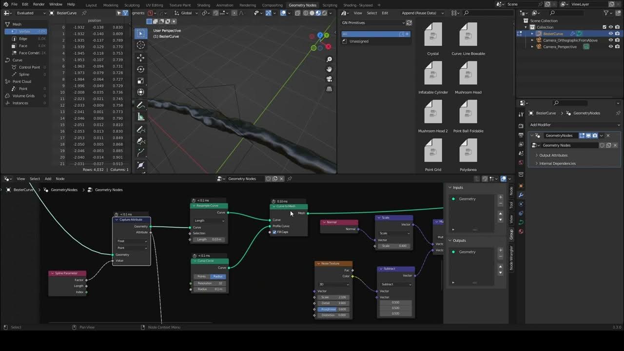 Blender Geometry Nodes - Capture Attribute - YouTube