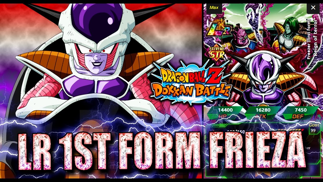 STR LEGENDARY RARE 1ST FORM FRIEZA SHOWCASE | DOKKAN BATTLE | JPN ...