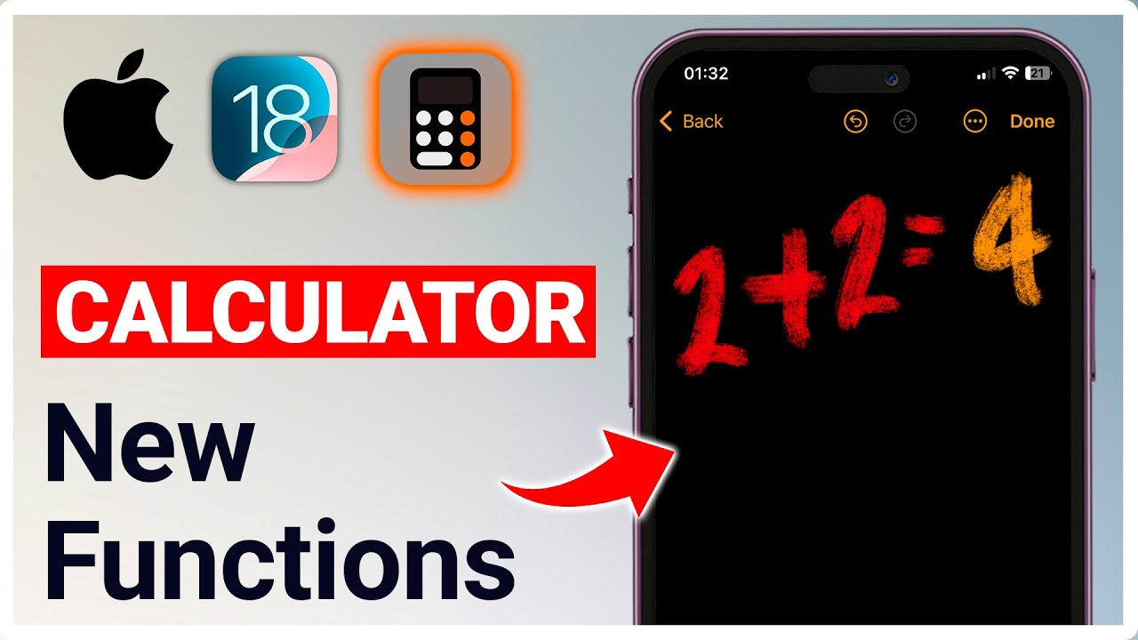 iOS 18: How To Use New Calculator on iPhone - YouTube