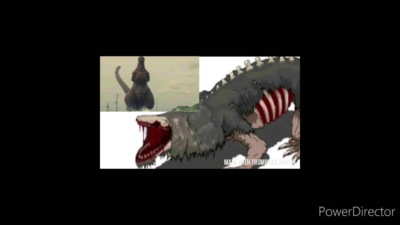 Shin gojira frees scp 682 and kills the ntf and guards - YouTube