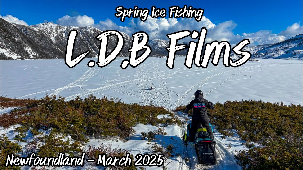 Trout Fishing Western Newfoundland - Spring Ice Fishing - YouTube