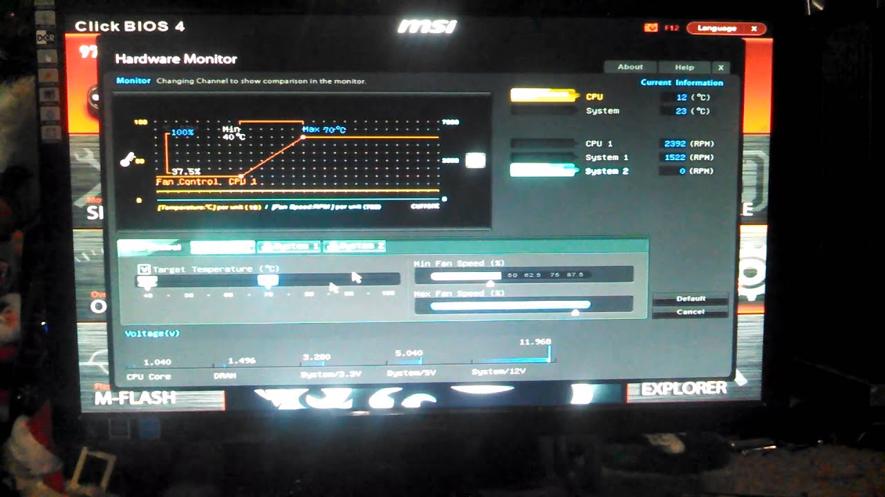 MSI bios setup first impression - YouTube
