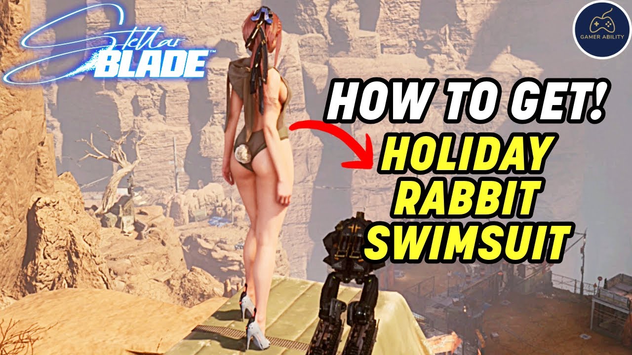 STELLAR BLADE: How to Get Holiday Rabbit SWIMSUIT (Holiday Bunny Suit) - YouTube