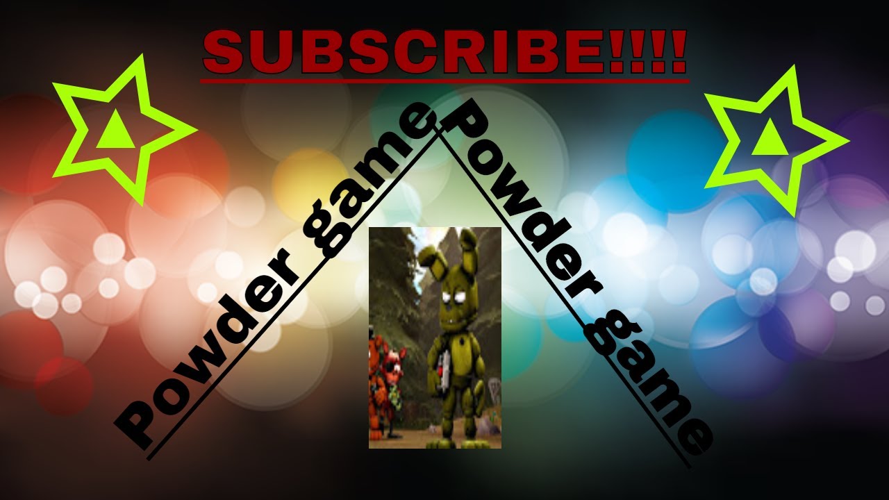 The powder game episode 1 - YouTube