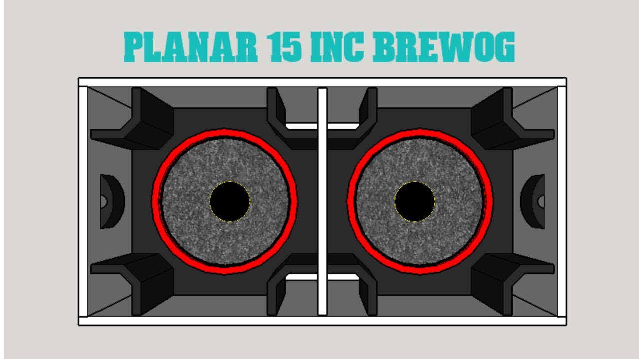 skema box planar 15 inc plan subwofer planar 15 inc - YouTube