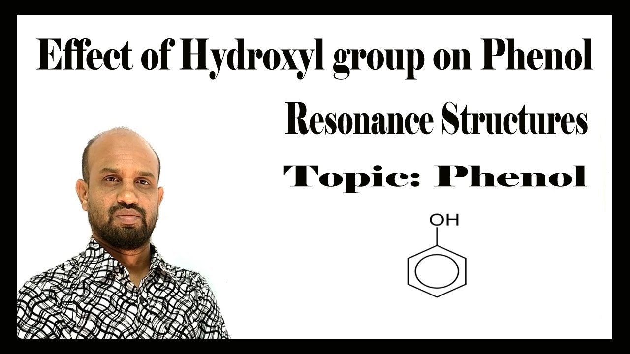 Lesson 8: Effect of Hydroxyl group in Phenol | Topic: Phenol | Organic ...