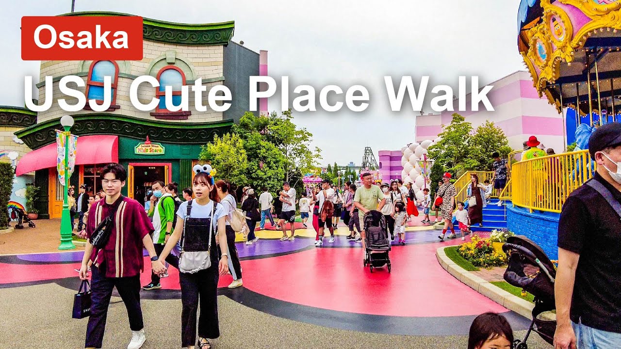 【Osaka 💖】Walk Japan - Snoopy Area Daytime Walk【4K】오사카 โอซาก้า - YouTube