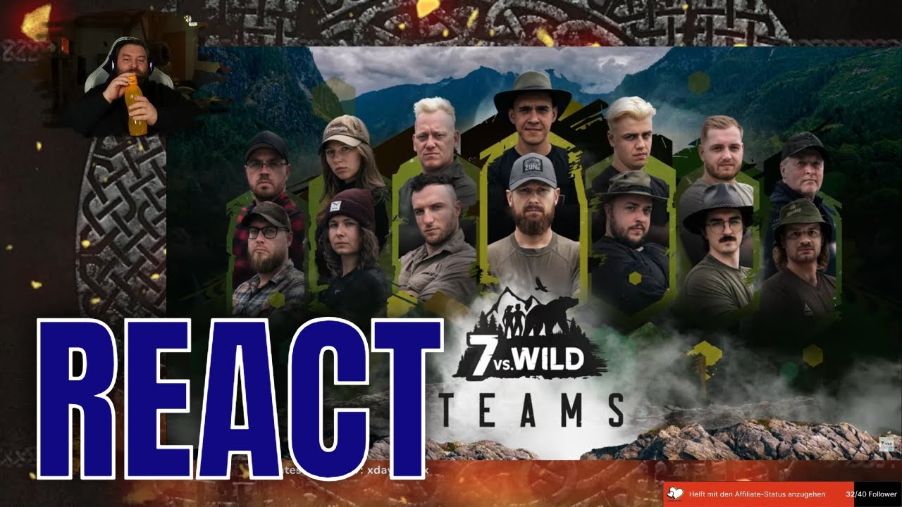 React: 7 vs. Wild: Teams - Die Aussetzung | Folge 1 - YouTube