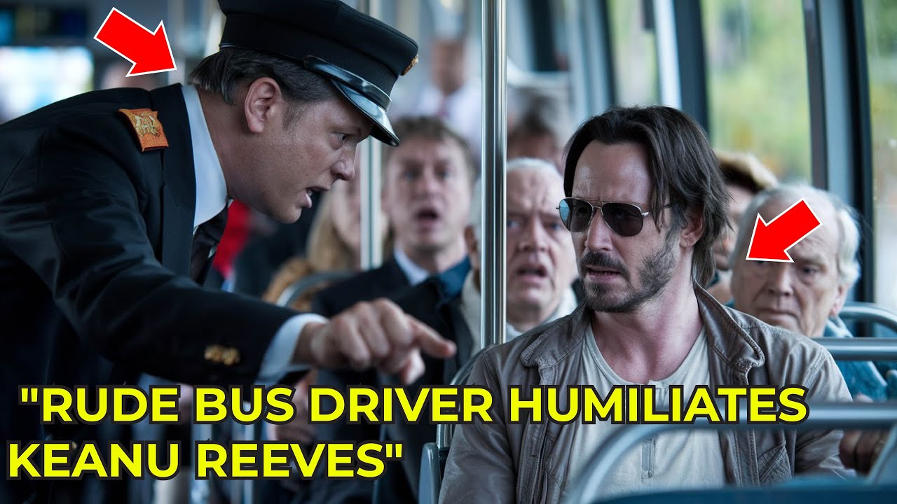 A Rude Bus Driver Humiliates Keanu Reeves—Moments Later, Karma Strikes ...
