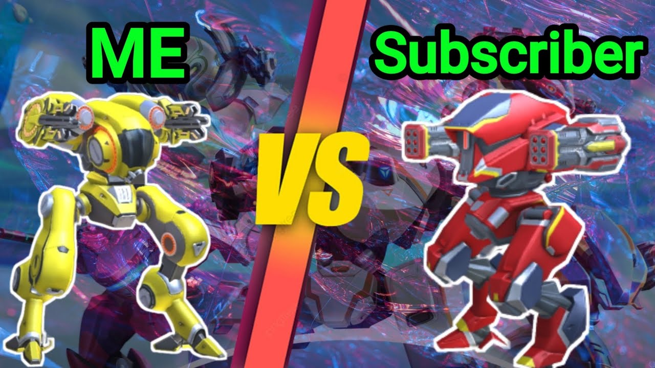 Ultimate Subscriber 🔥 || Dangerous custom with subscriber 😱 #mecharena ...