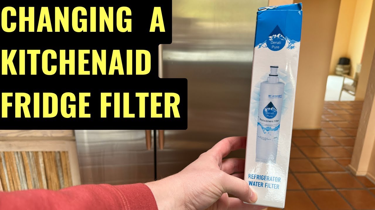 Step by Step Guide on How To Change the Water Filter on a KitchenAid ...