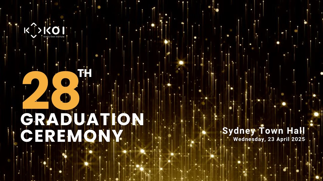 KOI 28th Graduation Ceremony - 23 April 2025 - YouTube