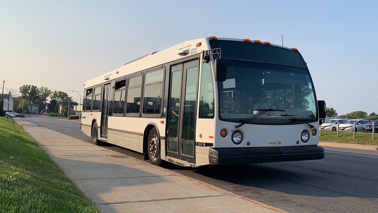 CIT PRESQU'ÎLE 1233 NOVA BUS LFS FIRST GEN RIDE - YouTube