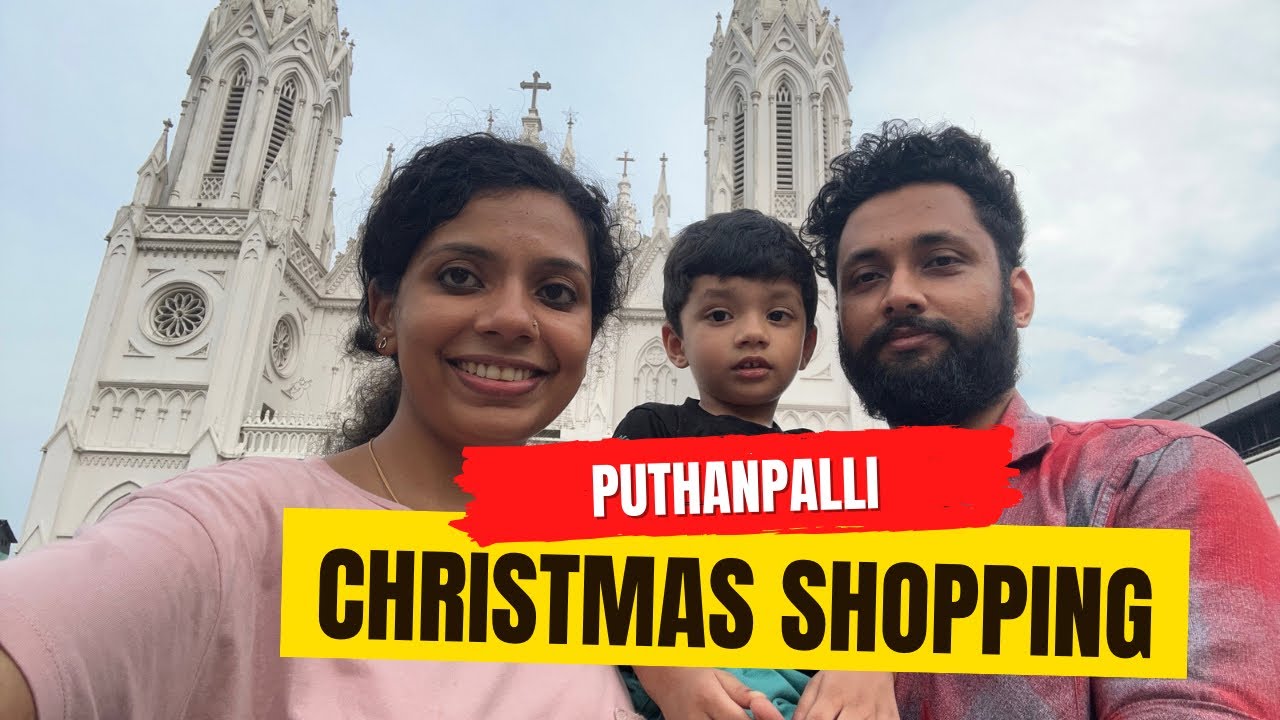 Christmas Shopping Vlog| Puthan Palli Market| Christmas Tree Decoration ...