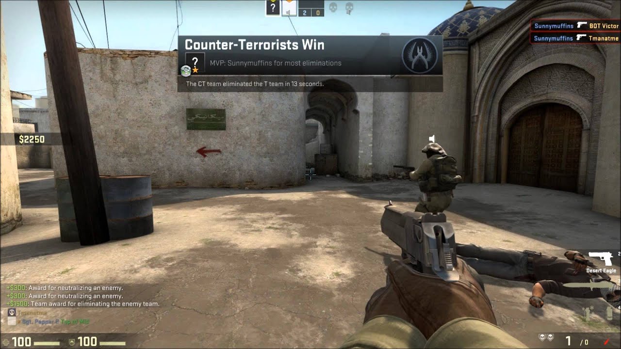 CS:GO One in the Chamber - YouTube