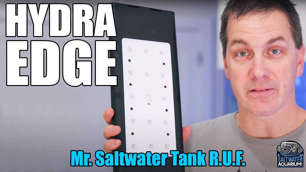 AquaIllumination HYDRA EDGE Aquarium Light - Mr. Saltwater Tank - Raw, Uncut, and First ...