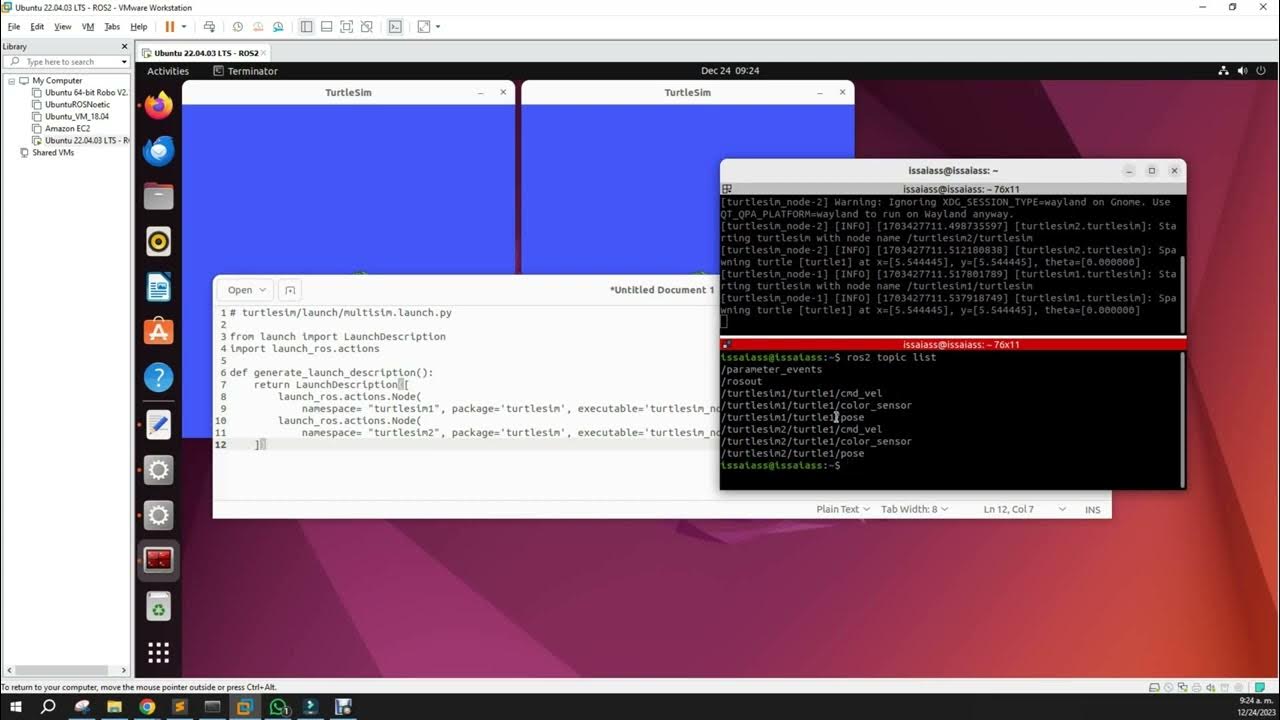 ROS2 Basics - CLI Tools - ROS2 Launch Files - YouTube