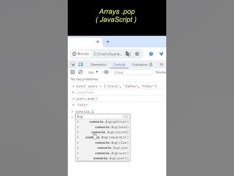 JavaScript Array Mastery: Unleashing the Power of 'pop' – Pop and Drop Explained! - YouTube