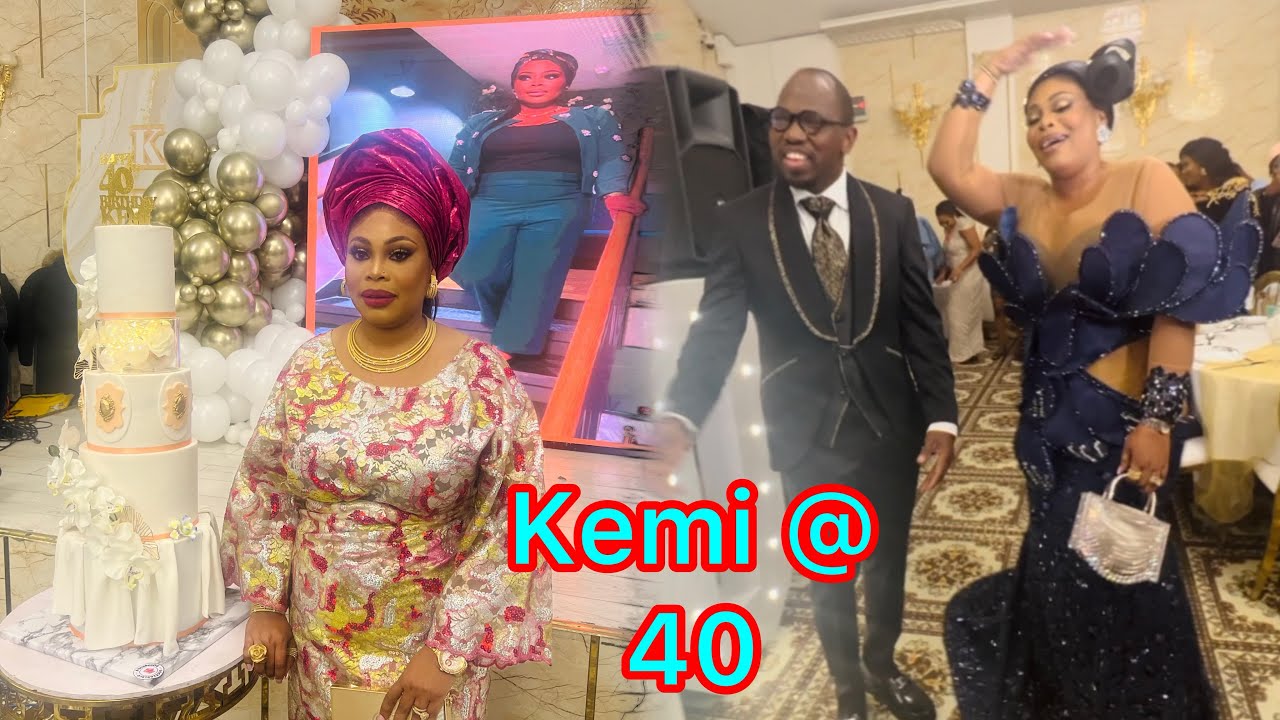 London Socialite Fabulous Kemi Celebrates her 40th Birthday in Grand ...