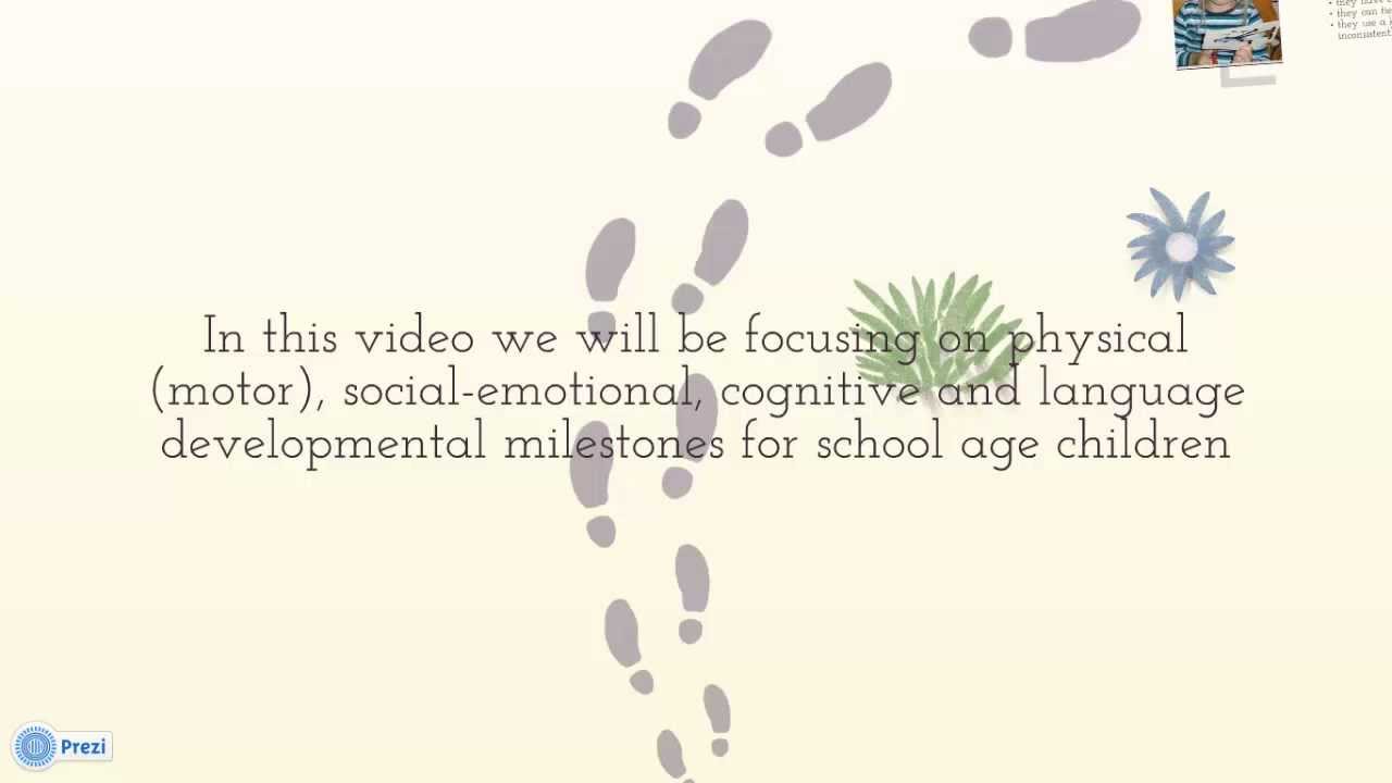 Developmental Milestones - School Age Children - YouTube