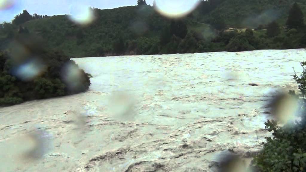 Rakaia Gorge in Flood - YouTube
