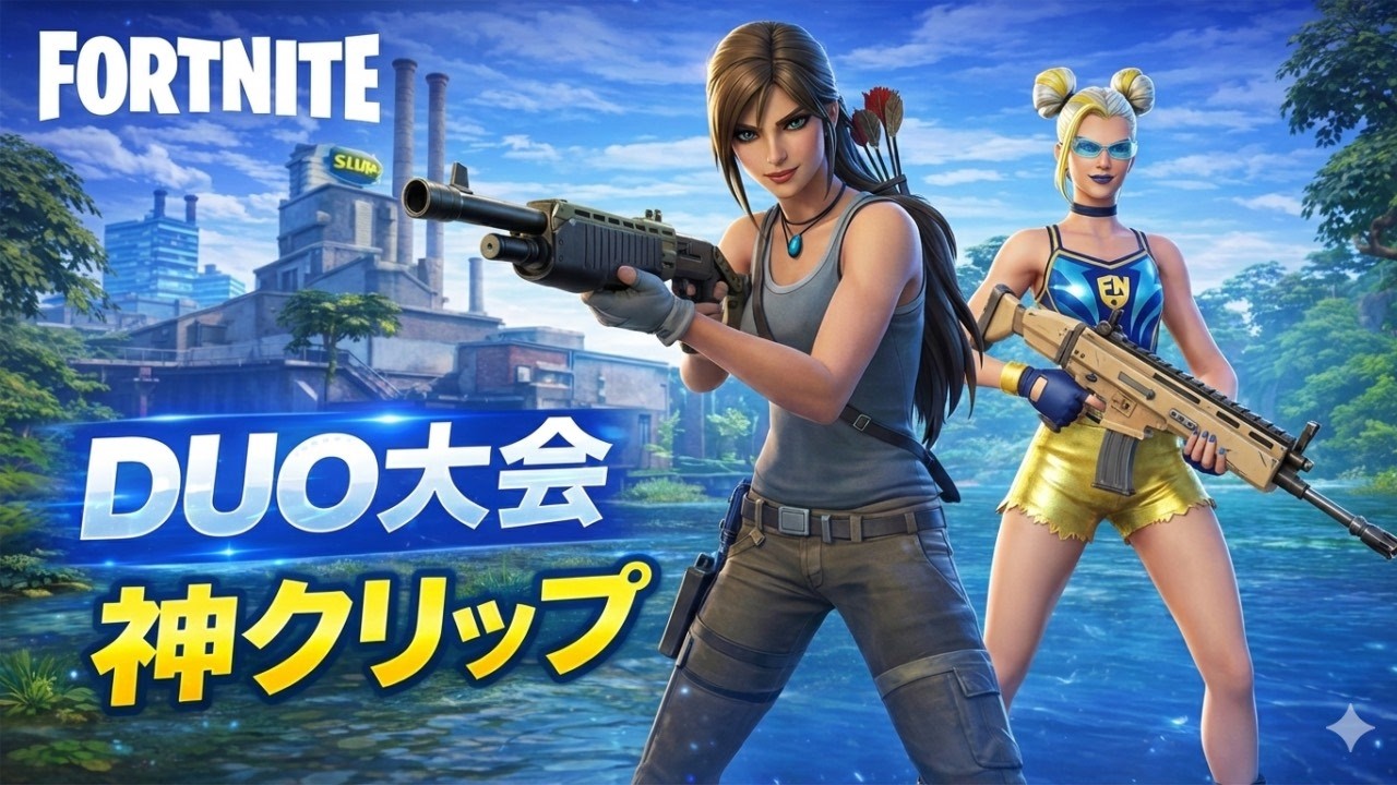 リロード大会で相方が神クリップ！！【フォートナイト/Fortnite】 - YouTube