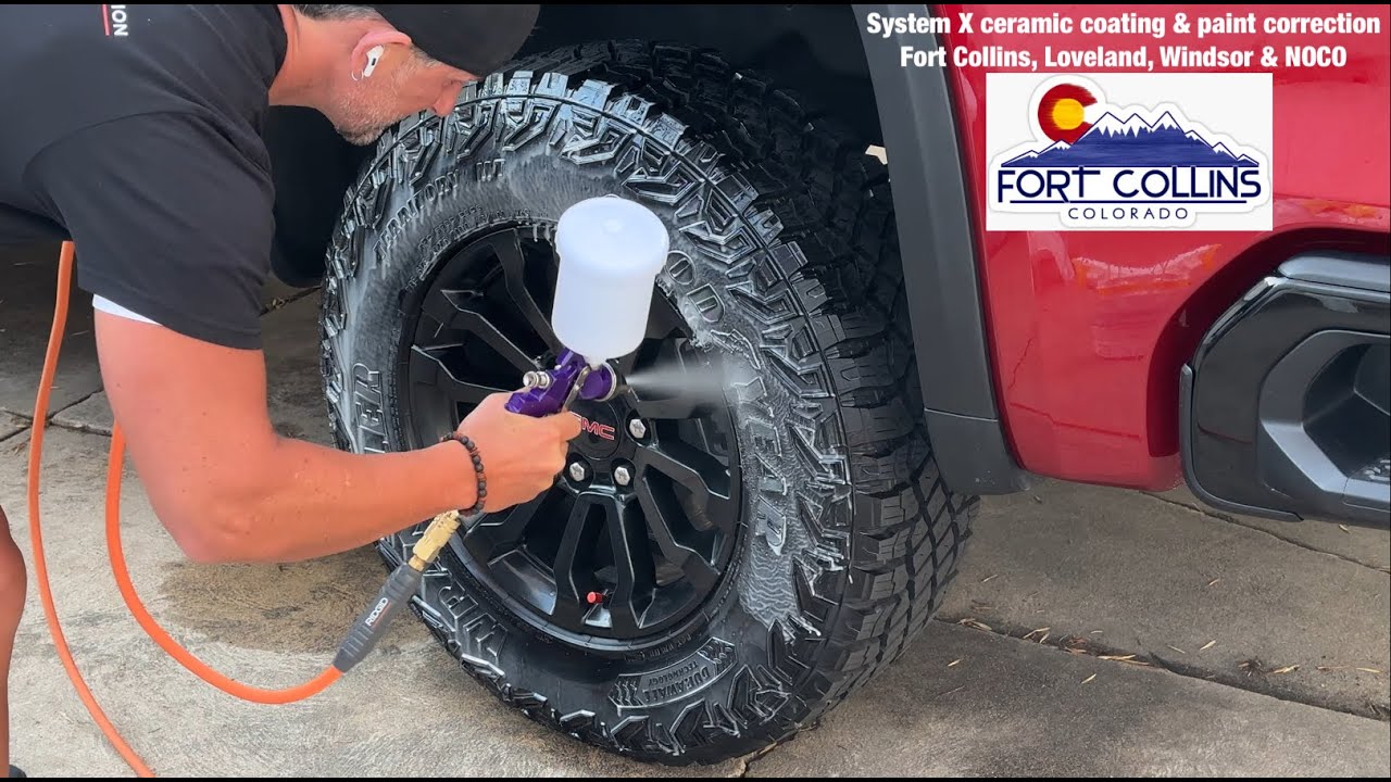 Wheel prep for ceramic coating in Fort Collins CO | Loveland CO paint ...