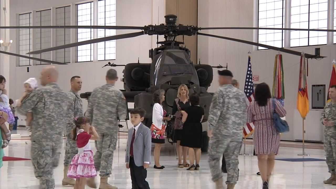1AD Cab Change Of Command Ceremony | MiliSource - YouTube
