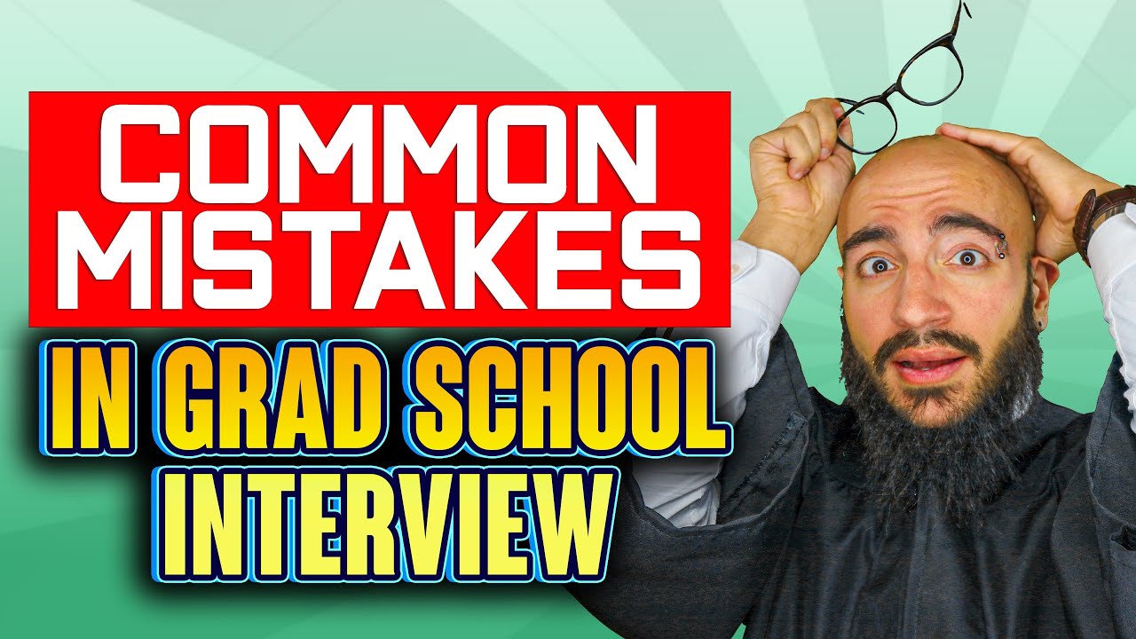 Top 5 Graduate School Interview Mistakes YouTube top-5-graduate-school-interview-mistakes-youtube