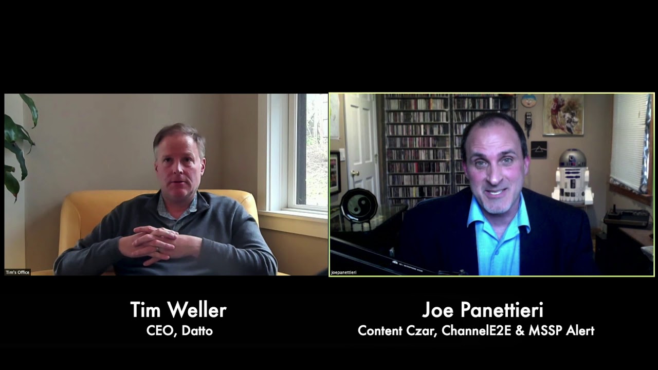 Datto CEO Tim Weller: ChannelE2E Interview - YouTube