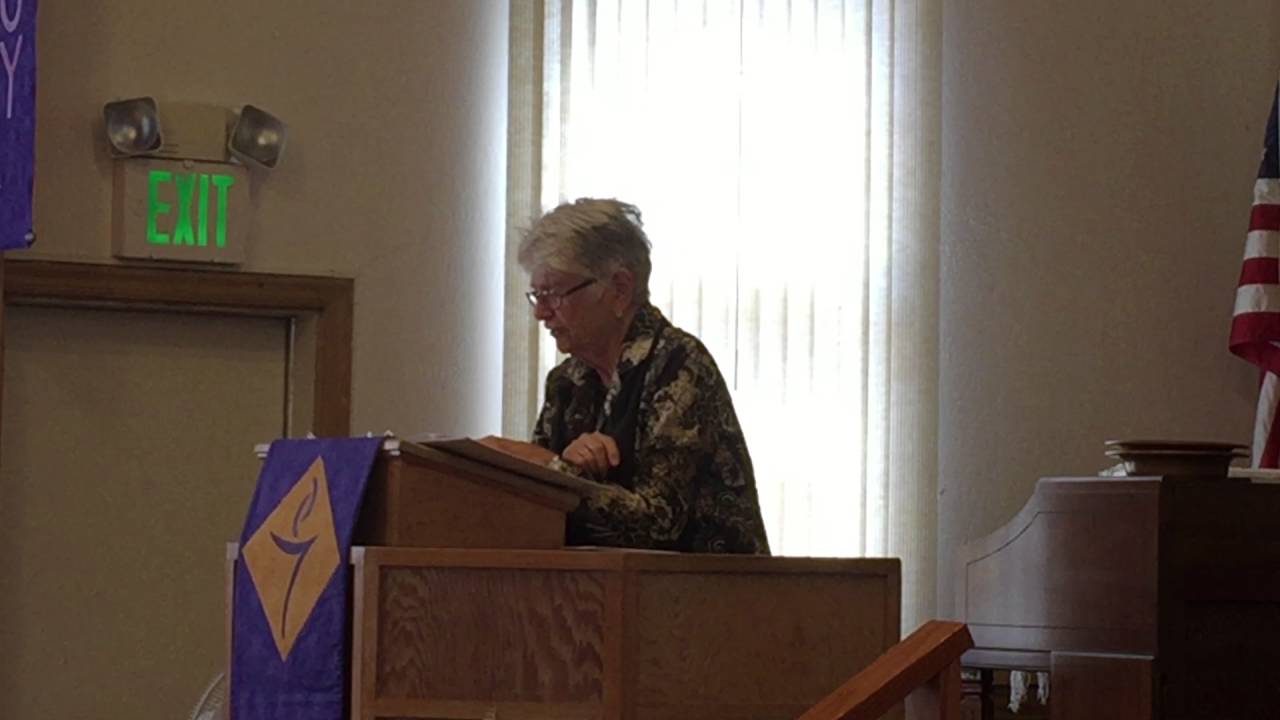 Rev Carrie Knowles Preaches at the UUCLC "How to Be A Better Animal ...