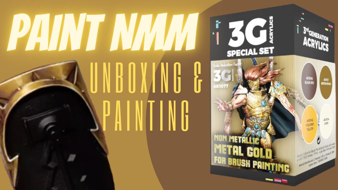 NMM Gold In A Small Box? Lets try out! [AK1077] AK Interactive 3G ...
