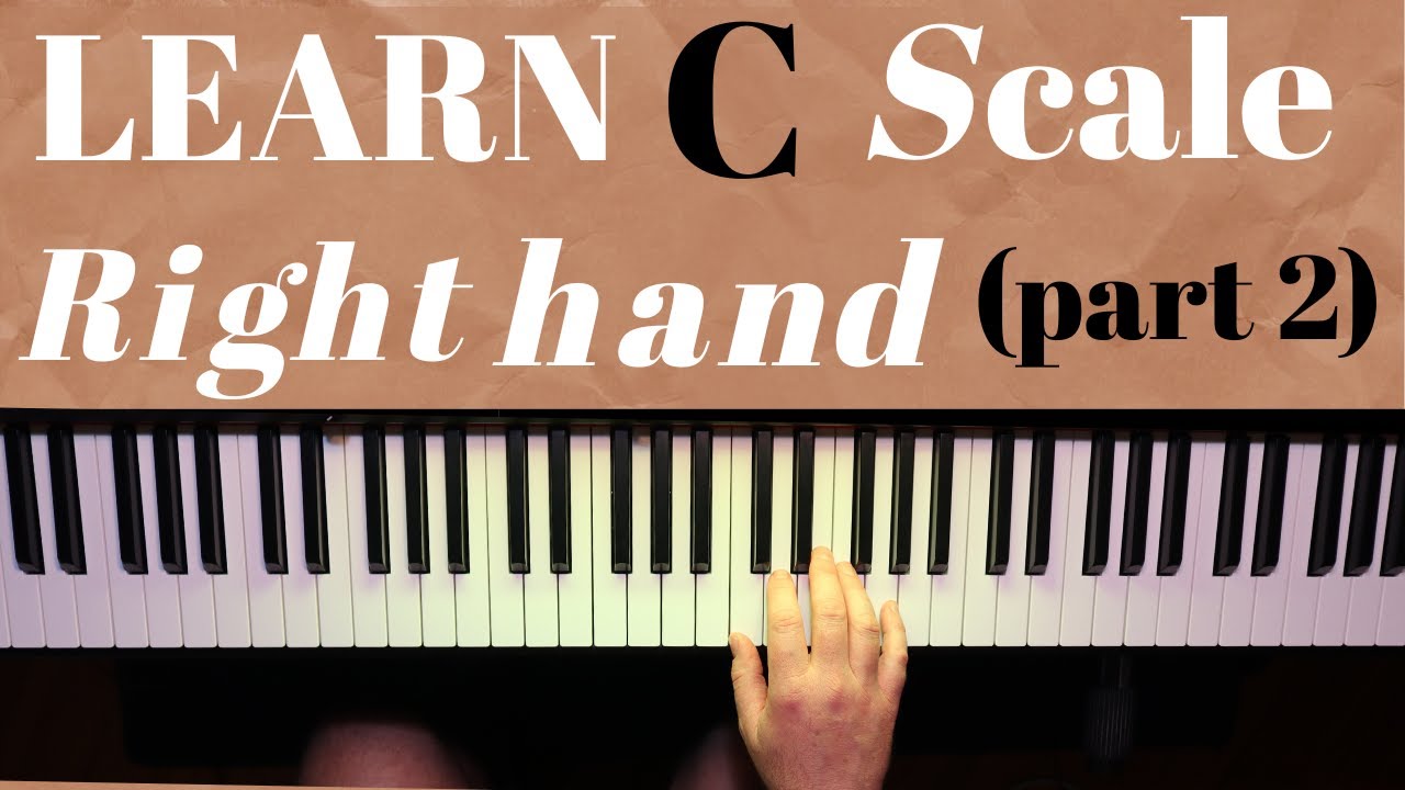 How to play the C Major scale on the piano: The clear and helpful ...