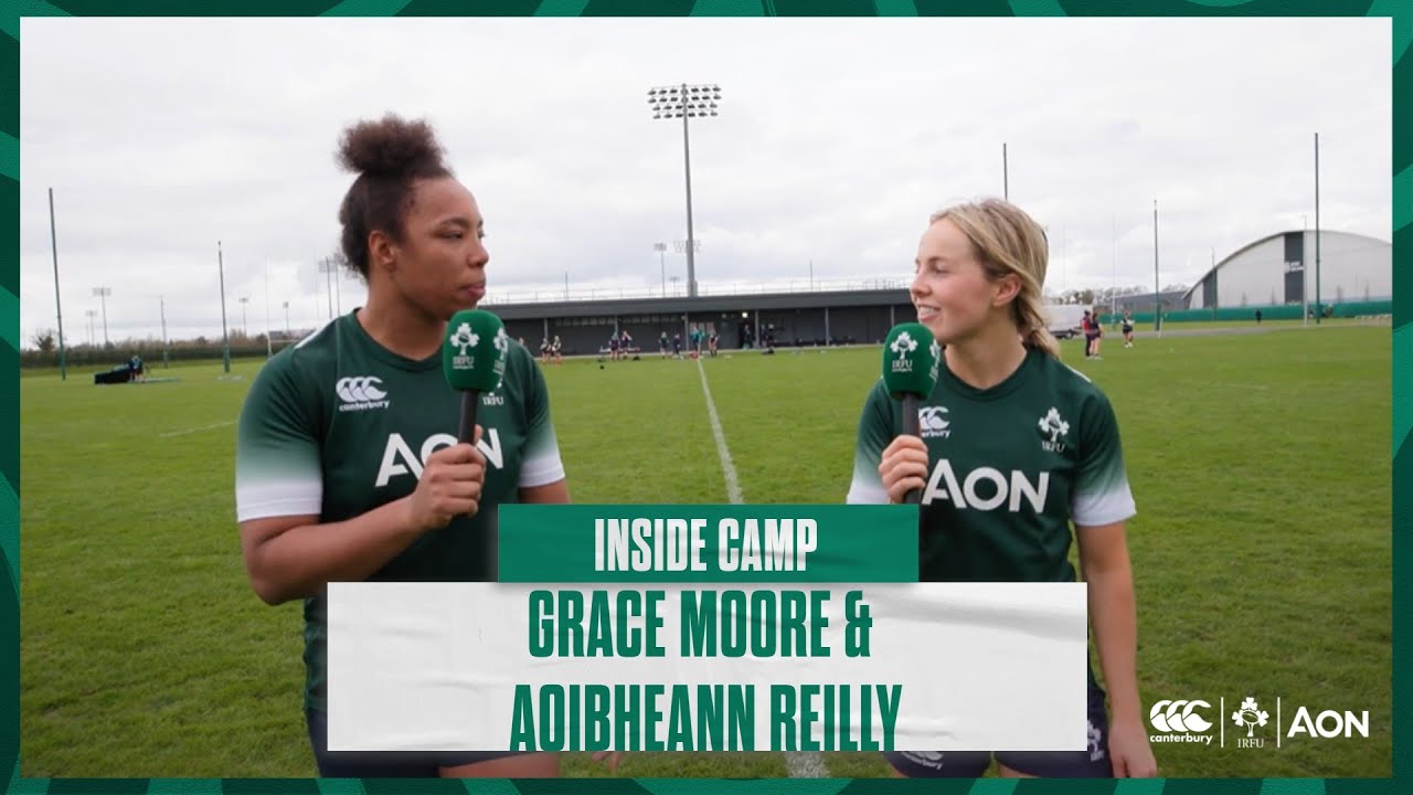Inside Camp: Walk And Talk With Grace Moore and Aoibheann Reilly - YouTube