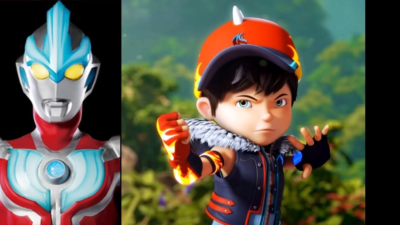 Mengenal karakter BoBoiBoy / Ultraman nyanyi - YouTube