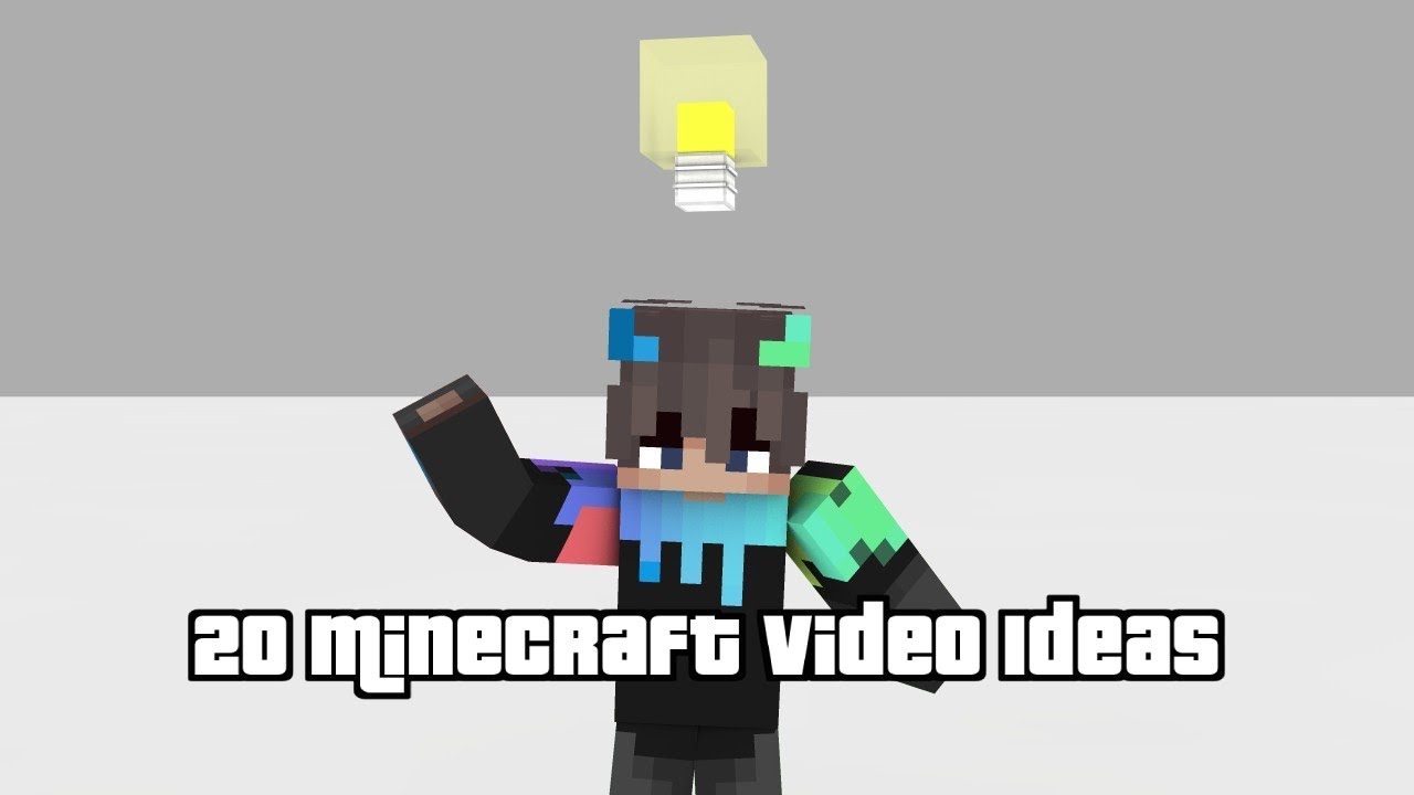 20 Minecraft Video Ideas! - YouTube