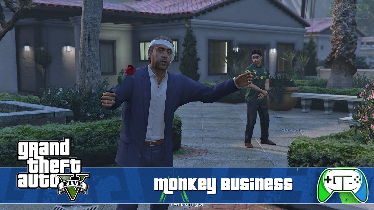 Grand Theft Auto V - Monkey Business | Walkthrough - YouTube