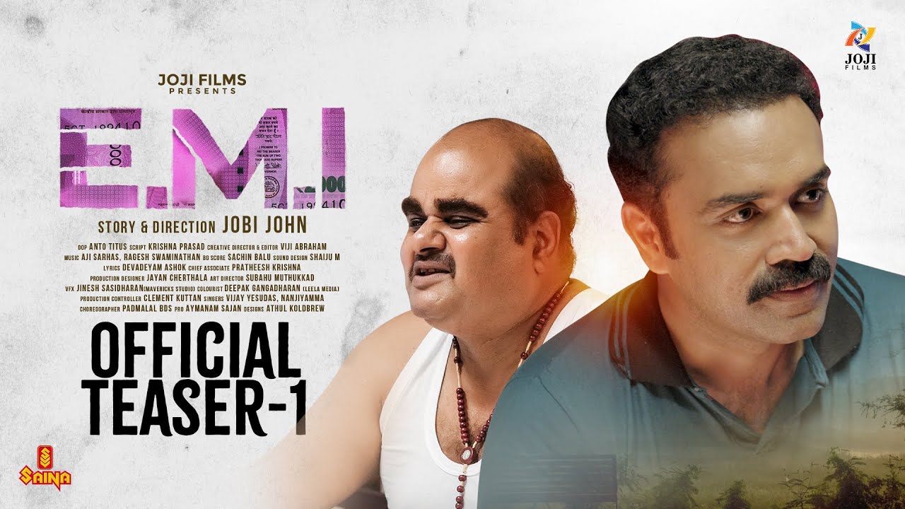 EMI Official Teaser #1 | Rony David | Sunil Sukhada | Jobi John | Ligi ...