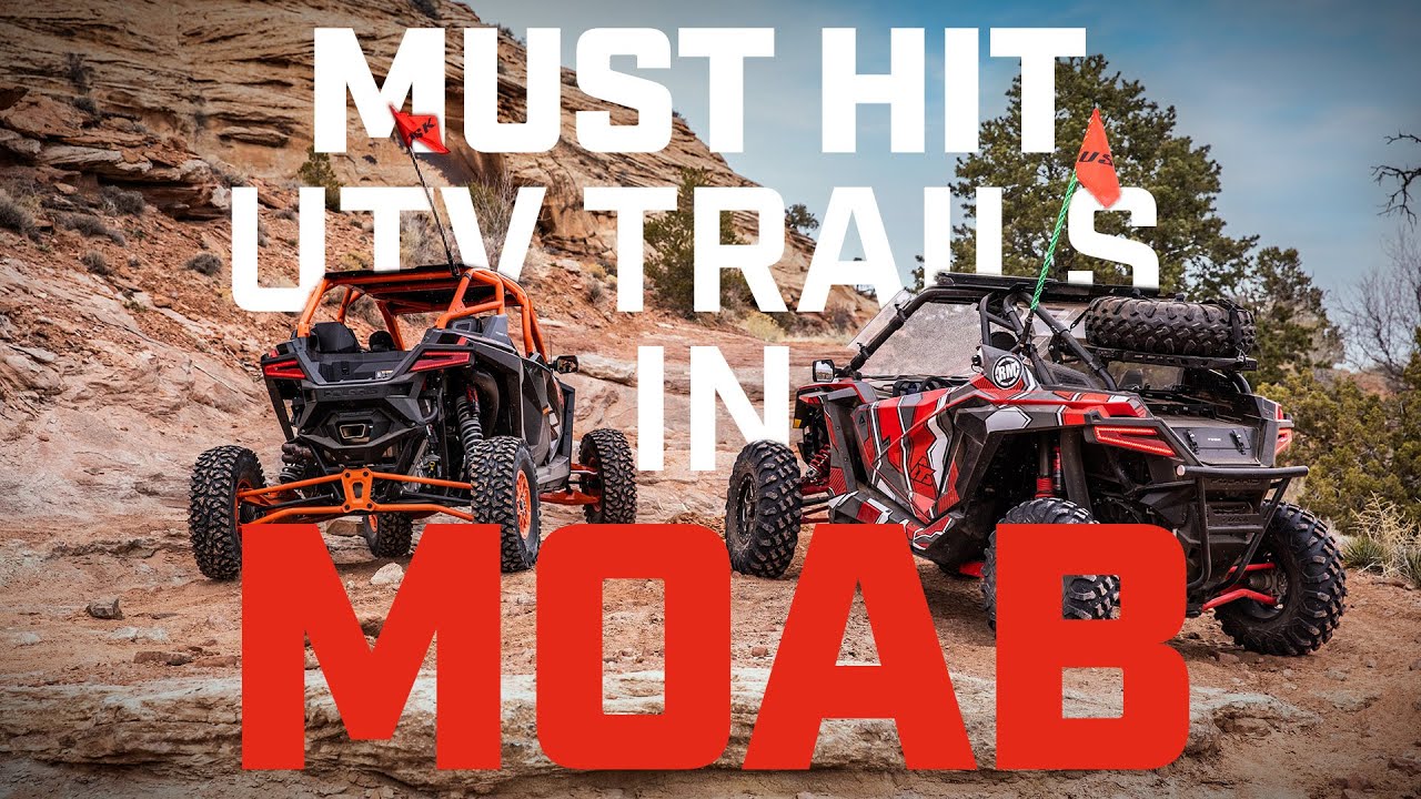 Must Hit Off-Road UTV Trails in Moab | UTV Academy - YouTube