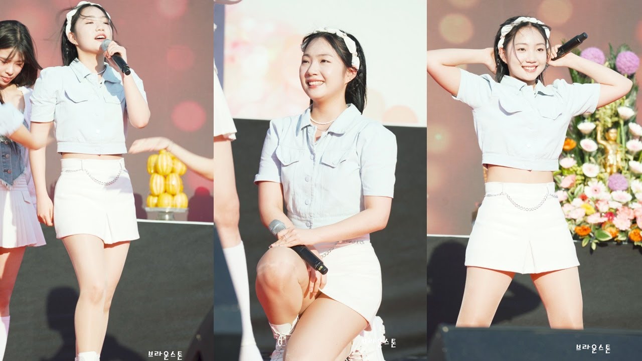 240504 파스텔걸스pastel Girls 아리아리밤차신사랑고개경사로세트로트메들리 수민soomin 청주용화사 연등축제 By 브라운스톤 Youtube