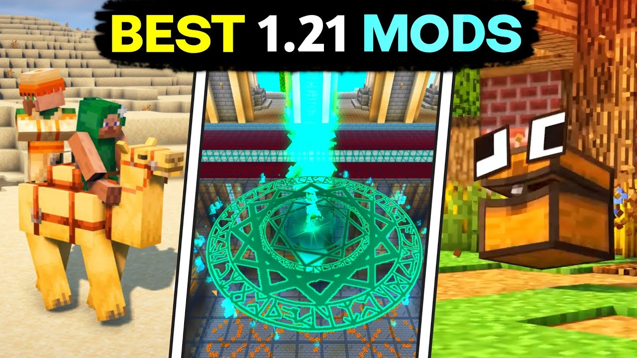 Top 5 Mods For Mcpe (1.21+) || Best Mods For Minecraft pocket edition 😆 ...